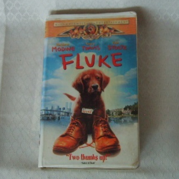 MGM | Other | Vhs Tape Fluke Adorable Dog Movie | Poshmark